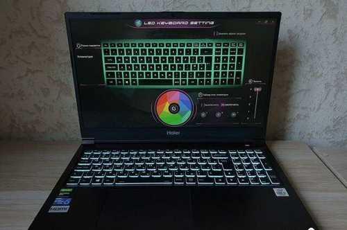Игровой ноутбук haier GG1500A новый