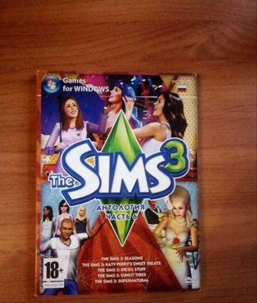 Компьютерные игры на дисках Sims 3