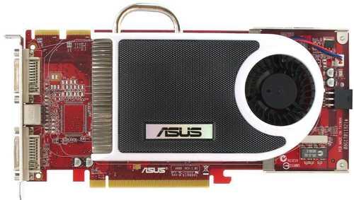 Видеокарта asus radeon X1950 Pro 256 Мб gddr3