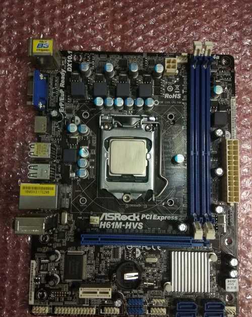 Материнская плата ASRock H61M-HVS