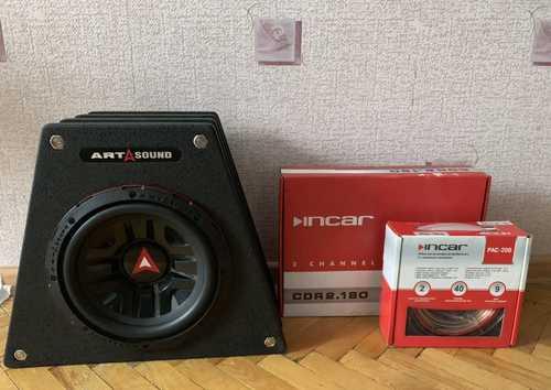 ArtSound H 12 RS сабвуфер/incar cdr 2.180 усилител