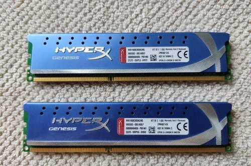 Оперативная память Kingston Hyper Genesis 2x4(8Gb)