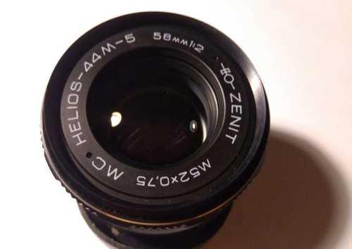 Объектив Helios 44M-5