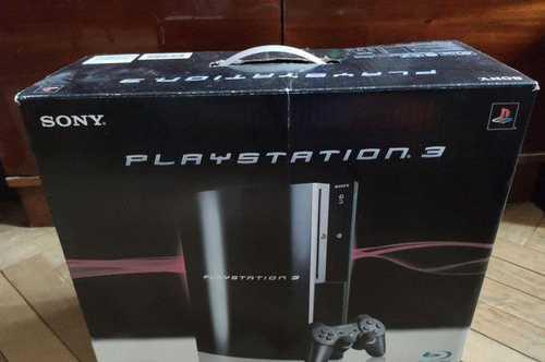 Пустая коробка от Playstation 3