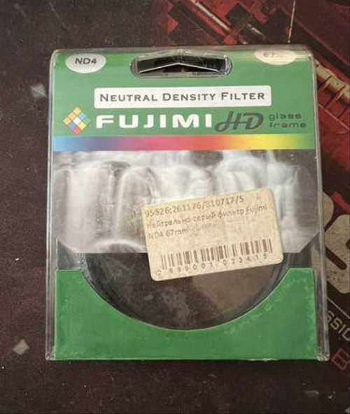 Нейтрально-серый фильтр Fujimi Nd4 67mm