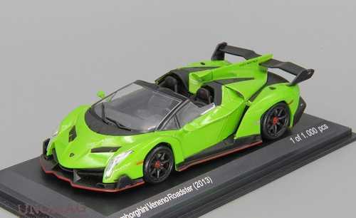 1:43 Lamborghini Veneno Roadster 2013, green