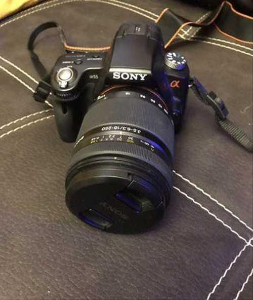 Зеркальный фотоаппарат sony stl - a55v
