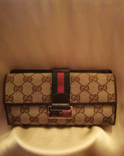 Кошелёк Gucci оригинал кожа