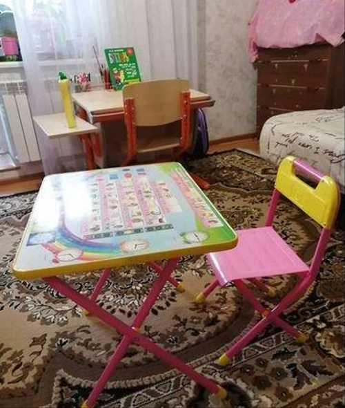 Детский стол и стул Деми