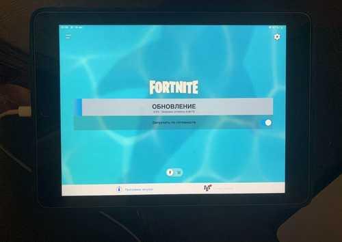 iPad (5th gen) 32Gb NoSim + fortnite