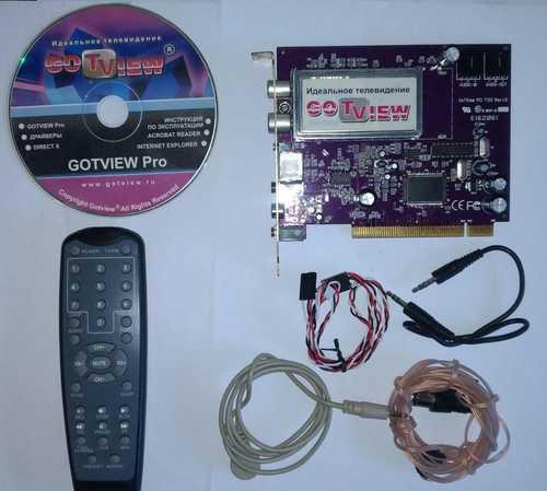 Тв Тюнер GoTView PCI 7135