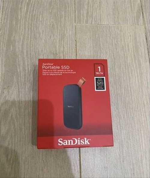 Внешний диск SSD Sandisk 1тб Новый