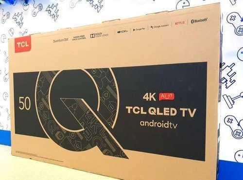 Телевизор qled TCL 50C715 4K HDR Android TV