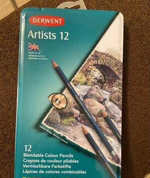 Карандаши Derwent Artists 12