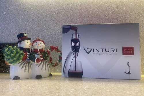 Vinturi wine aerator & tower set