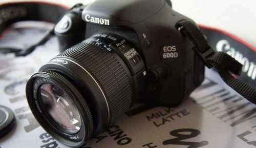Canon D600 + kit 18-55mm/ (пробег 9995)