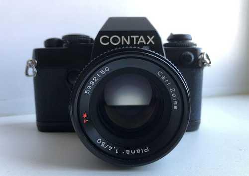 Contax 139 quartz + Carl Zeiss Planar 50mm 1.4