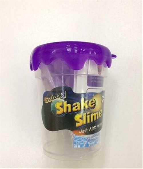 Слайм шейкер антистресс Shake slime, фиолетовый