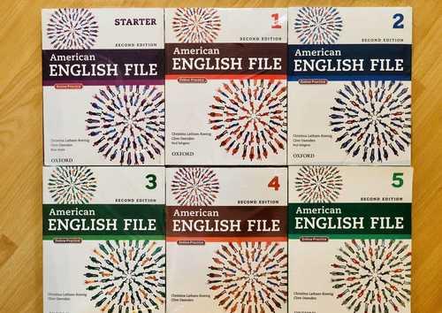 American English File Start,1,2,3,4,5, Новые, Ориг