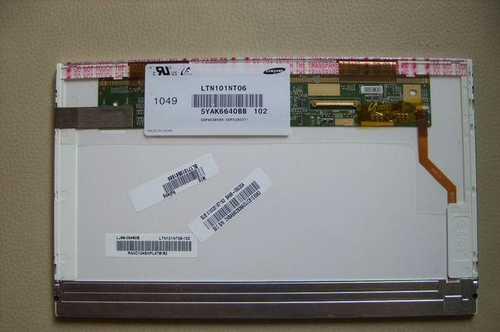 Матрицы LTN101NT06 40 pin wsvga (1024x600)