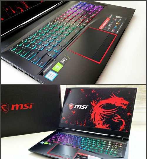 MSI GE75 Raider - 144 Гц + RTX2060 + i7-8750H