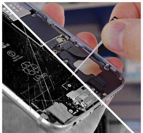Экран iPhone 6 с установкой