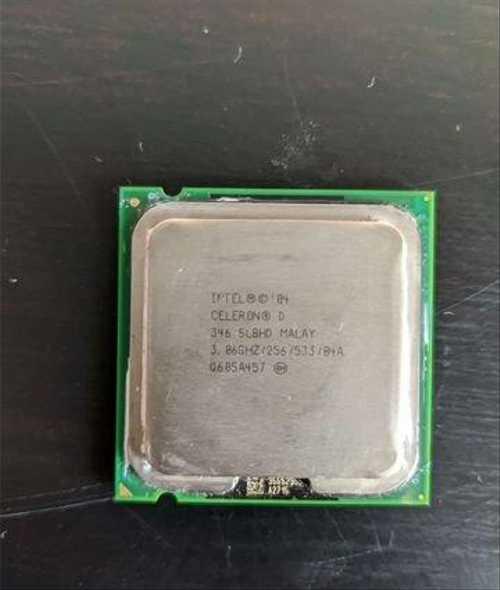 Процессор intel celeron D346 3.06 Ггц 775 сокет