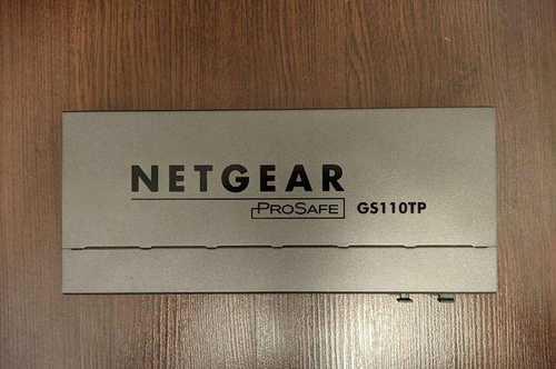 Управляемый коммутатор Netgear Prosafe GS110TP