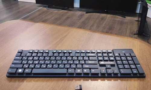 Беспроводная клавиатура Canyon CNS-hkbw2-RU