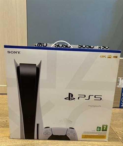 Sony playstation 5 с дисководом фото