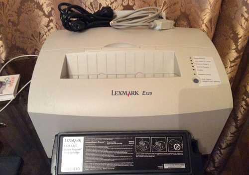 Принтер lexmark E320 картридж 08A0476