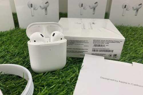 AirPods 2 Premium + Черный чехол