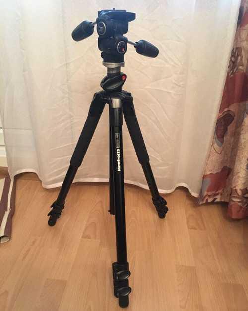 Штатив Manfrotto 055xprob + голова 804RC2