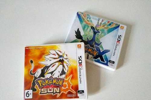 Игры для Nintendo 3DS: Pokemon Sun, Pokemon X