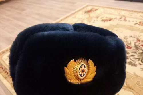 Шапка ушанка мужская мчс