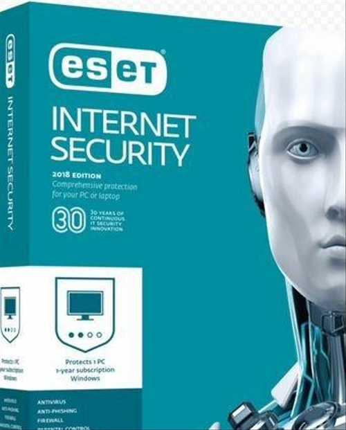 Ключ на антивирус eset Internet Security 2 месяца