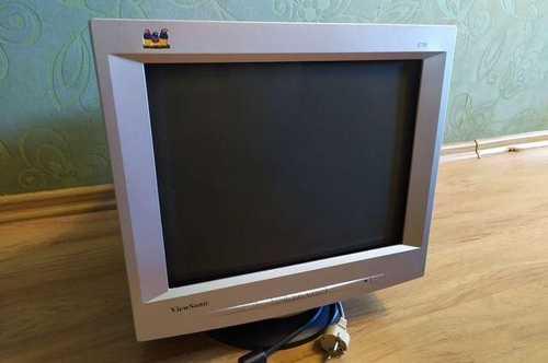 Монитор 17" Плоский CRT ViewSonic E70f