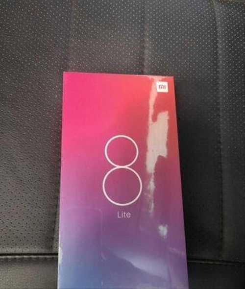 Xiaomi Mi 8 Lite 4/64gb черный. новый