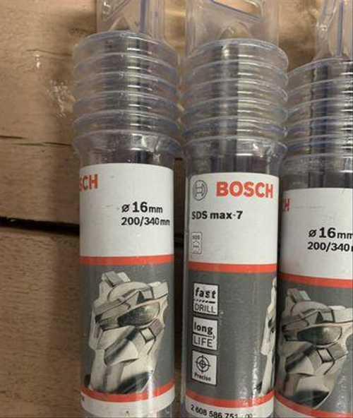 Продаются буры bosch sds max 7 d 16