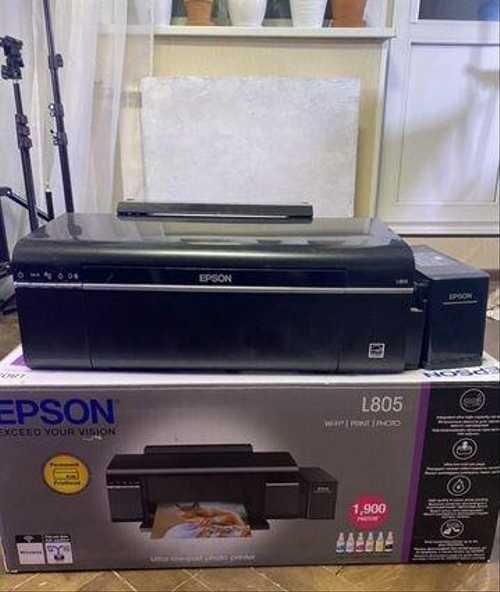 Принтер epson l805 не печатает