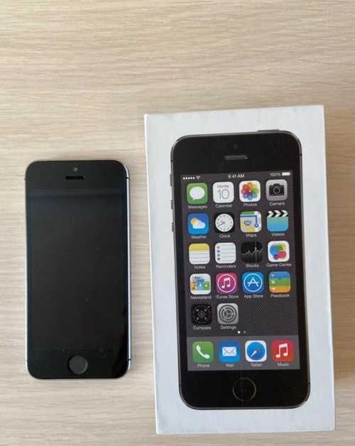 Телефон iPhone 5S black
