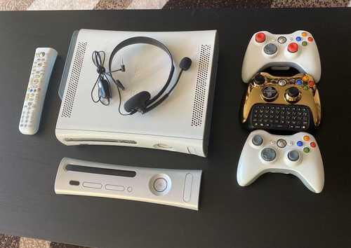 Xbox 360 60GB LT3.0 3 геймпада