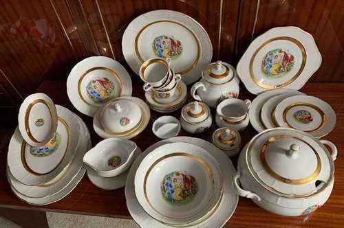 Столовый + чайный сервиз мадонна