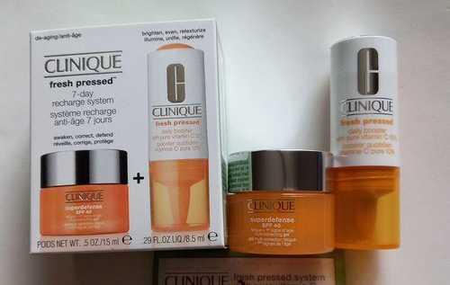 Клиник Clinique набор для лица, новый