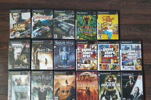 Комплект игр для PS2