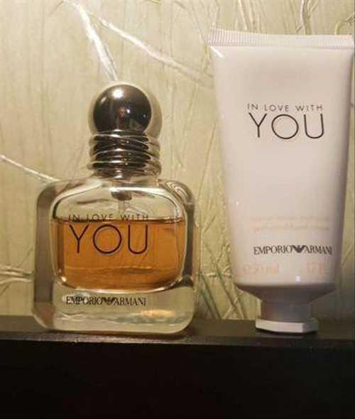 Armani in love with you набор 30мл