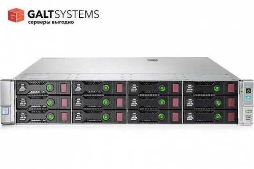Сервер HP DL380 G9 12 LFF 1xE5-2698v3 8GB