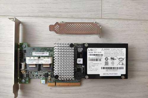 Raid контроллер LSI 9260-8i BBU с батареей