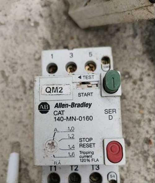 Allen Bradley Cat No 140-MN-0160