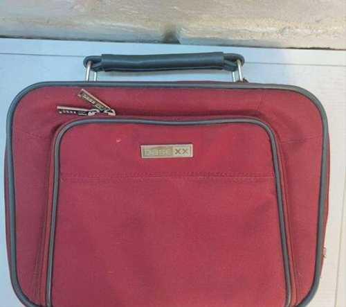 Красная сумка кейс для ноутбука 13" дюймов